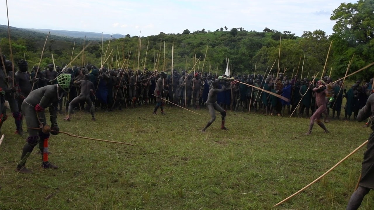 Donga stick fight - YouTube