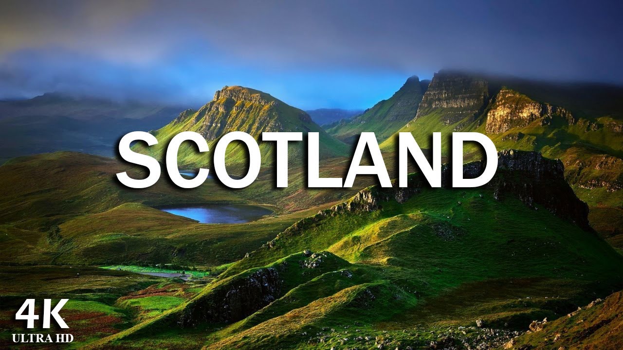 FLYING OVER SCOTLAND (Highlands / Isle of Skye) 4K UHD Drone Film ...