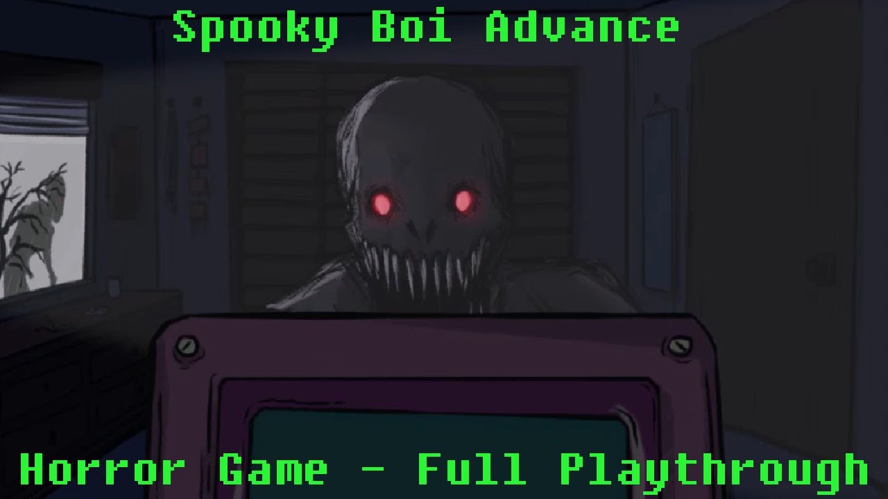 Spooky Boi Advance (Horror Game - Full Playthrough) - YouTube