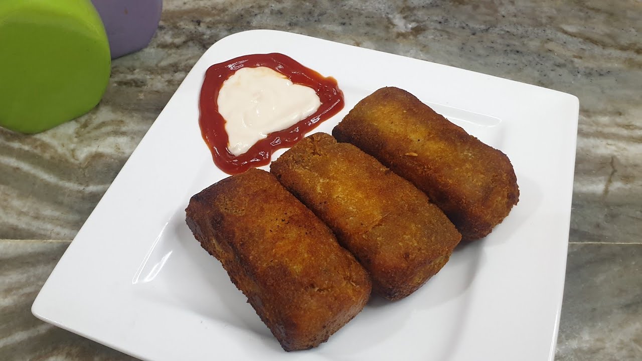 crispy paneer sticks / easiest and instant recipe / crispy evening ...