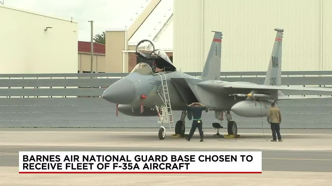 F-35A aircraft coming to Barnes Air National Guard base in 2026 - YouTube