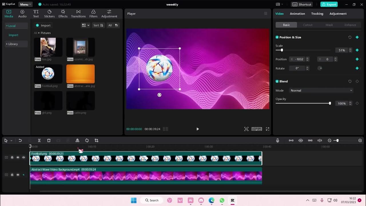 How You Can Animate Objects Using Keyframes On CapCut PC? Keyframes Video Animation Tutorial ...
