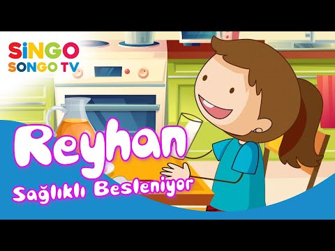 REYHAN Sağlıklı Besleniyor 🥦🥕🥒 – SingoSongo TV I İsme Özel Çocuk Şarkıları 🎵