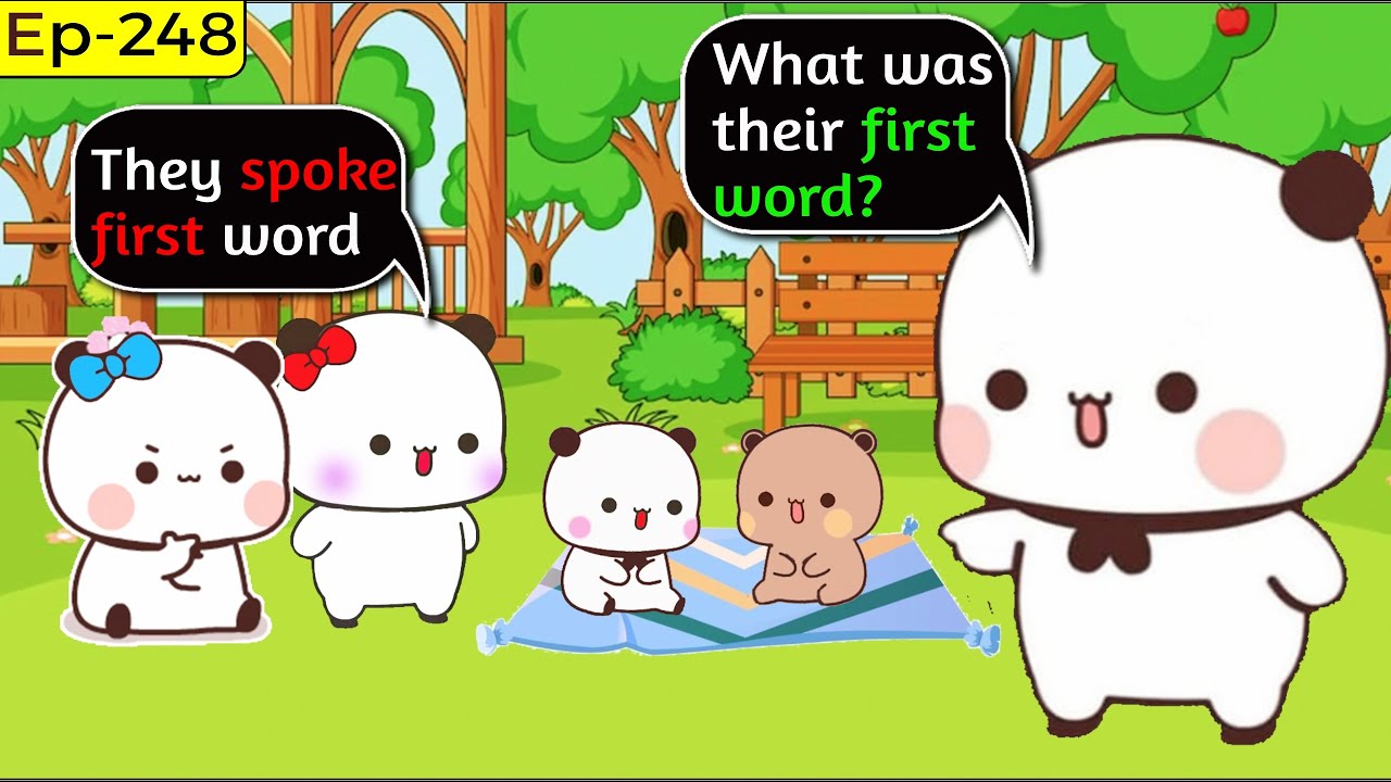 Bubu Dudu spoke their first words 😍 | EP 248 | Gomu Peachu Love Story ...