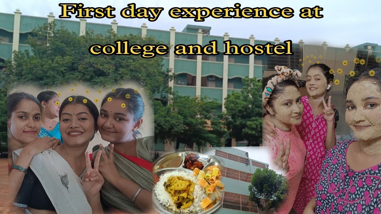 First day of experience at college and hostel....☺️🥳#pondicherry # ...