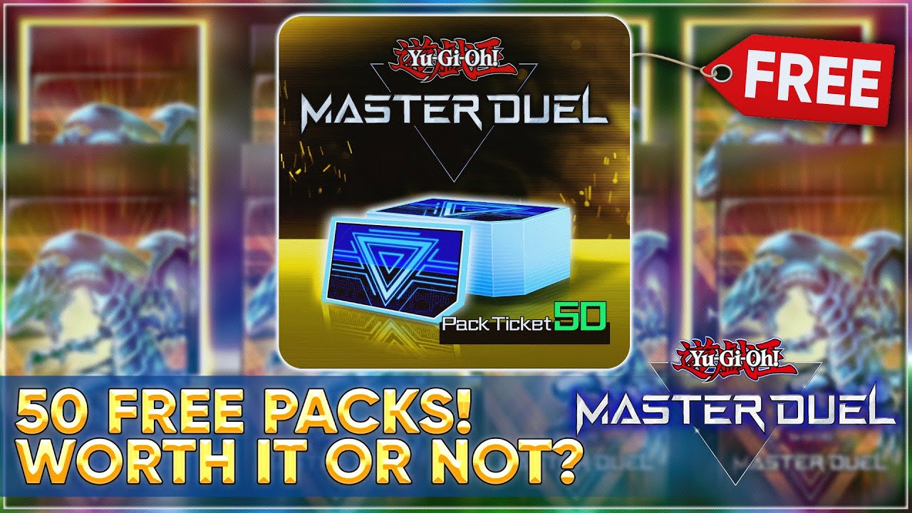 Yu-Gi-Oh! Master Duel | How To Get 50 FREE PACKS! Worth It Or TRASH ...
