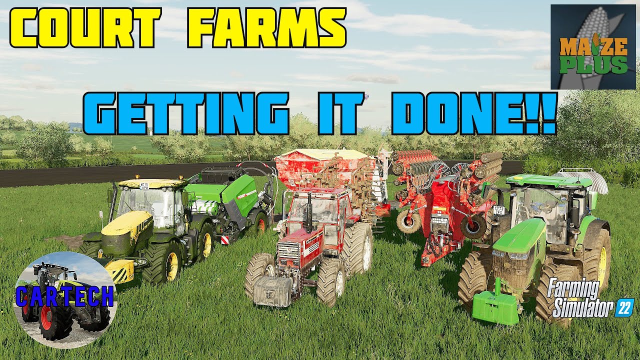 COURT FARMS - EXPANSION?? COMPLETED IT!! - Ep 32 - FS22 - YouTube