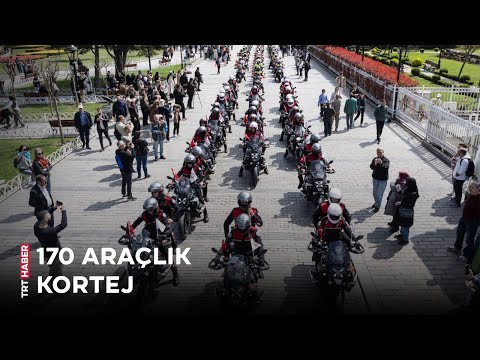 Türk Polis Teşkilatı'nın 180. yılında 170 araçlık kortej
