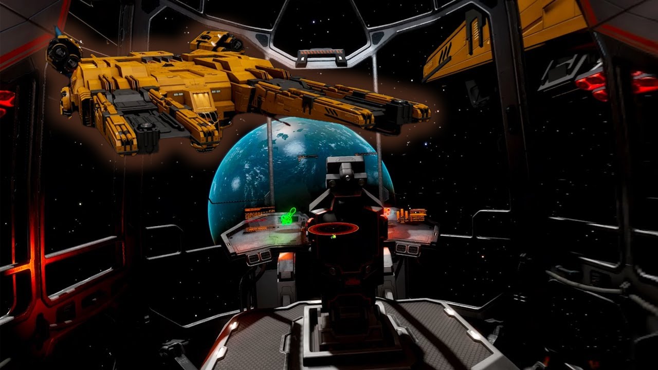 Walking inside the ship of Type-8 in VR (Elite Dangerous) - YouTube