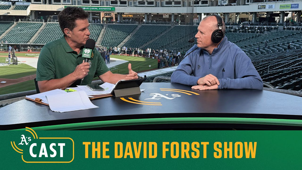 A's Cast Live: David Forst talks Nick Kurtz MLB Debut - YouTube