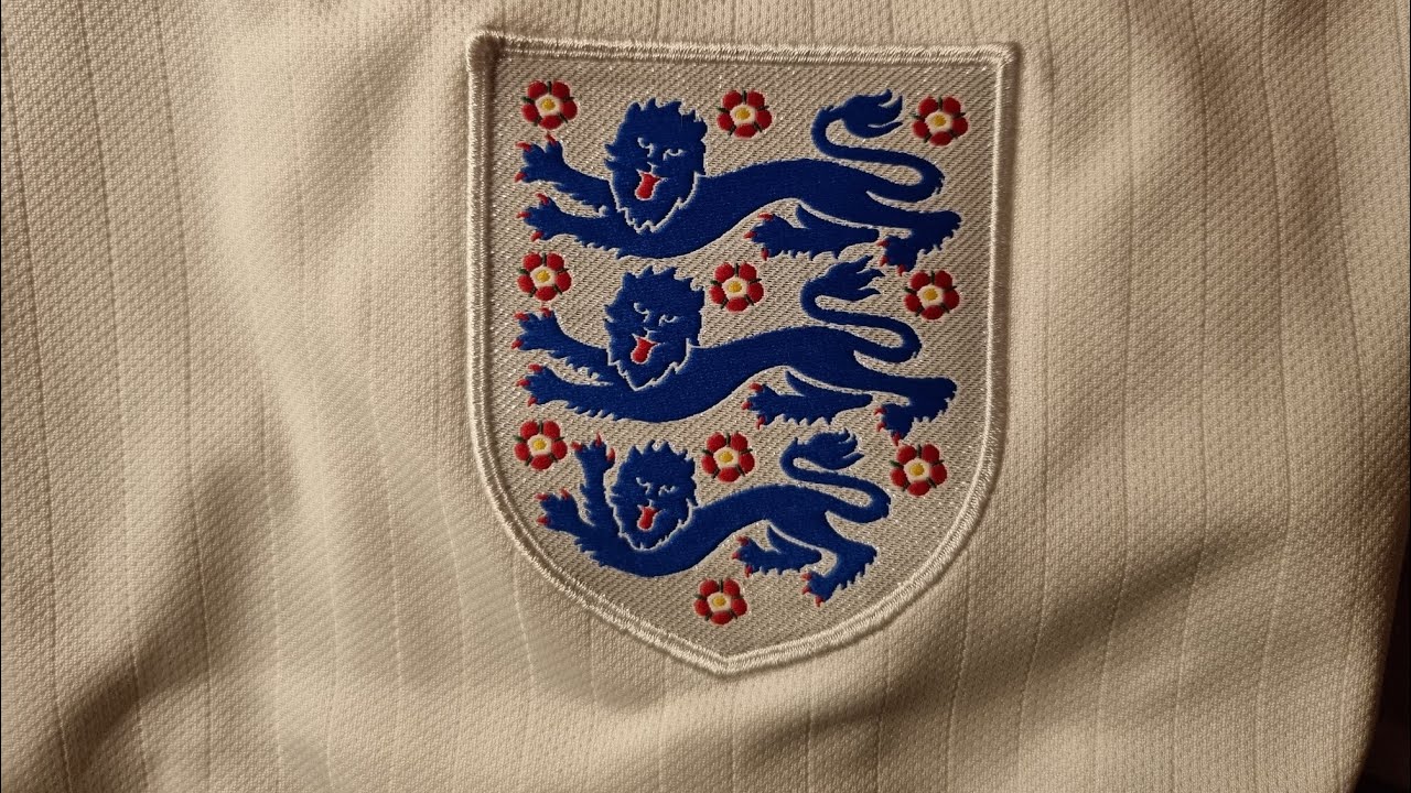 England Badges Close Up - YouTube