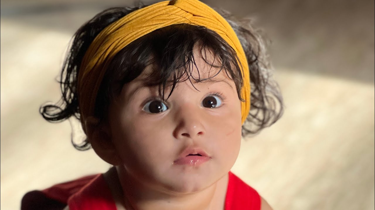 Zarish baby from 1 to 11 months.. - YouTube