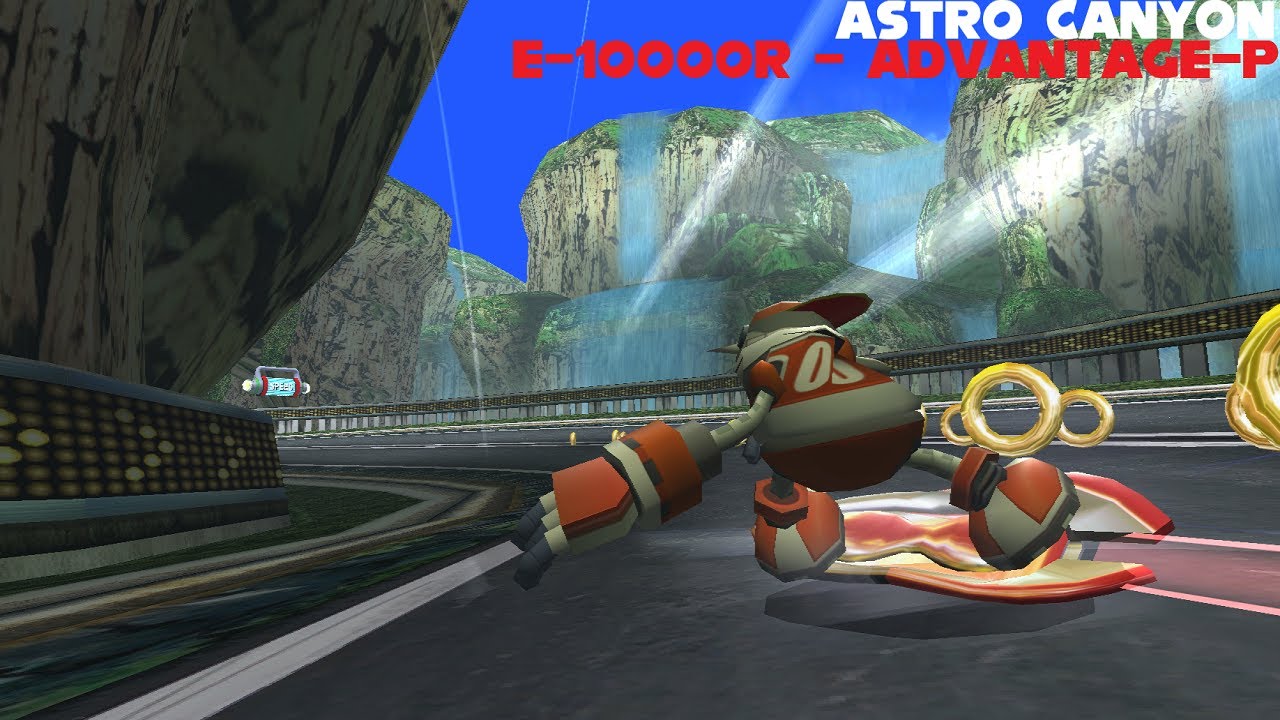 Sonic Riders DX v2.0.1 "Astro Canyon" 4 Laps Splash Canyon (E-10000R ...