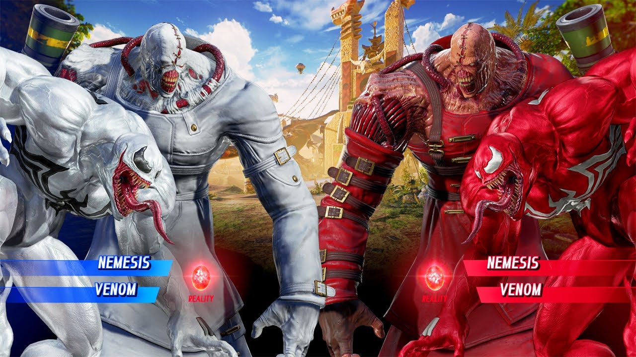 Venom & Nemesis VS Venom & Nemesis (Very Hard) - Marvel vs Capcom | 4K ...