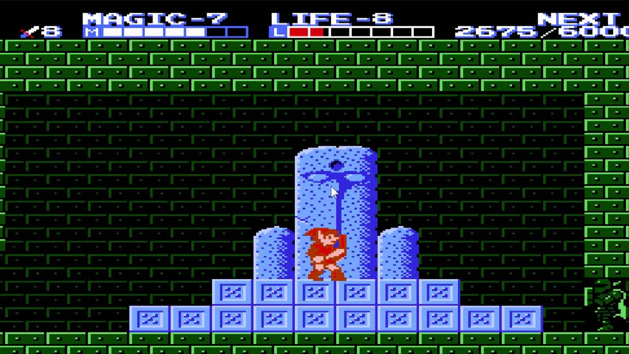 Zelda II - Ocean Palace Boss - YouTube