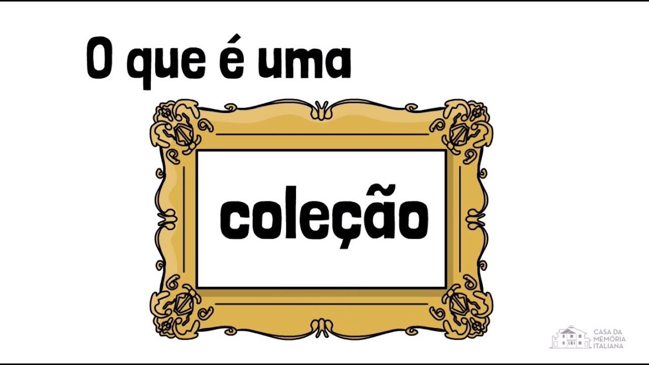 O que é uma coleção? - YouTube
