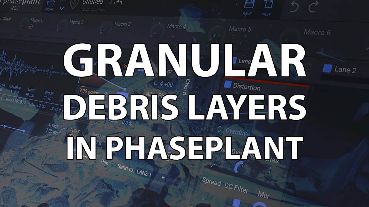ENDLESS Debris Variations Using Granular Synthesis | Phaseplant | Game ...