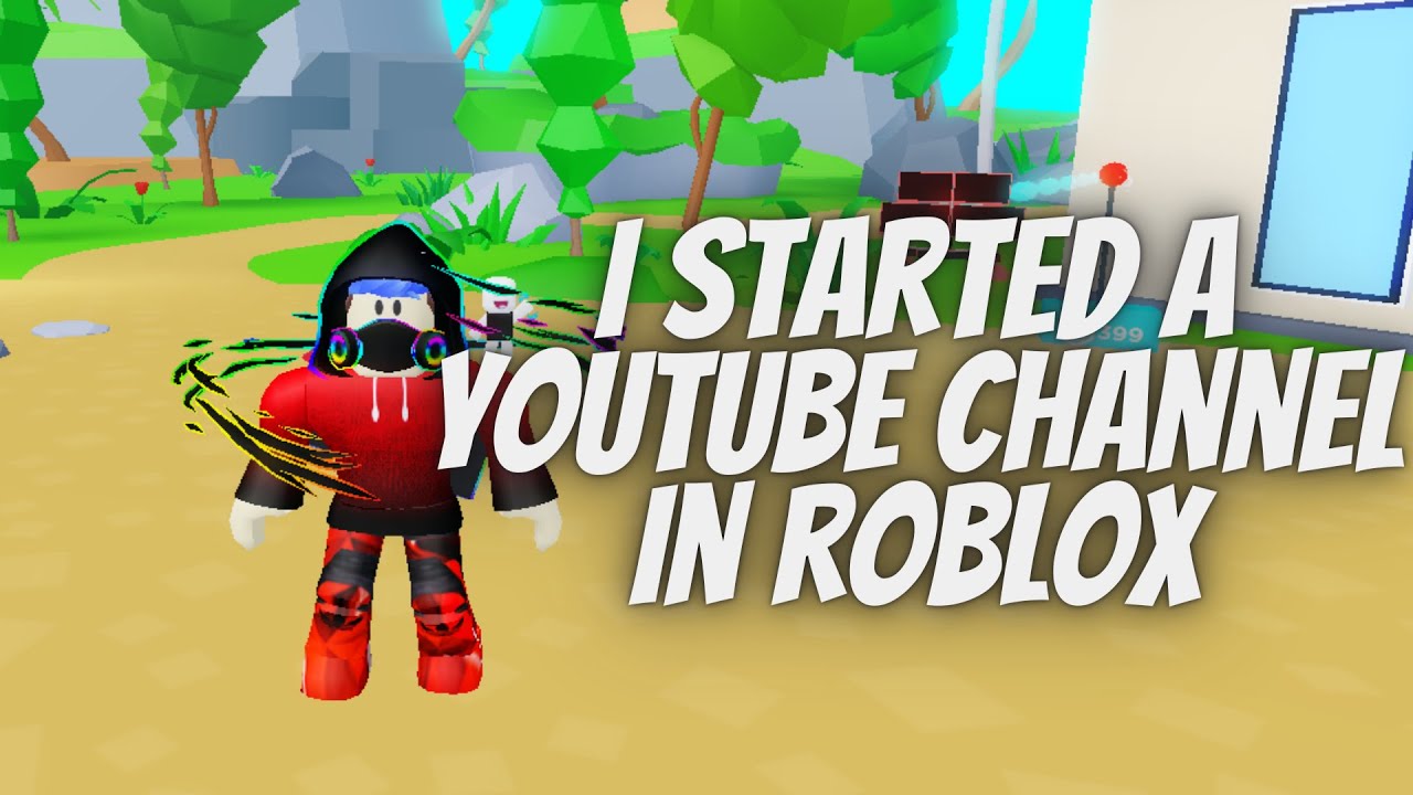 Starting a youtube channel in roblox! - YouTube