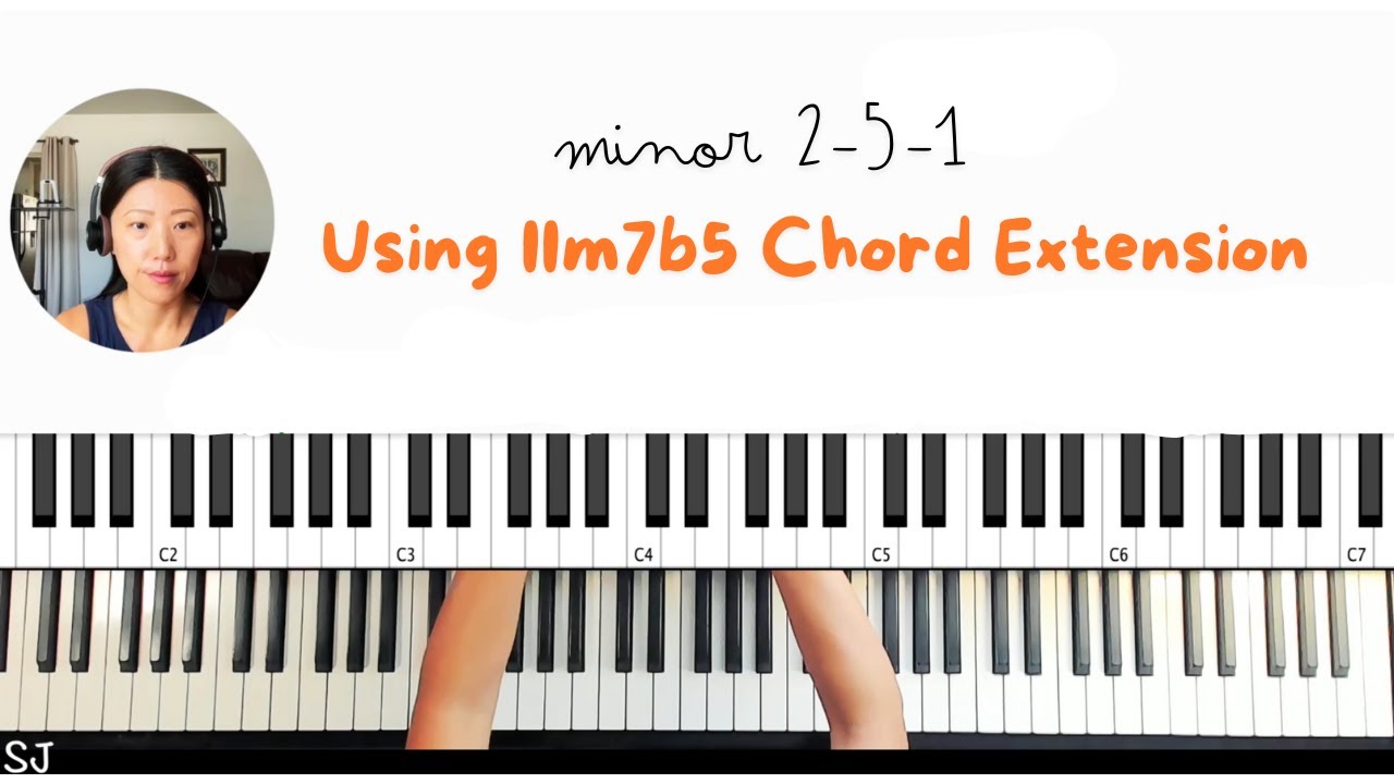 Minor II-V-I Licks - Using "IImi7(b5) Chord Extension" - YouTube