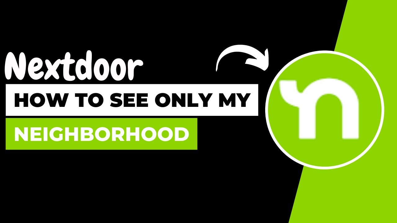 Nextdoor How to See Only My Neighborhood !! How do I Know if my Neighborhood is on Nextdoor 2023 ...