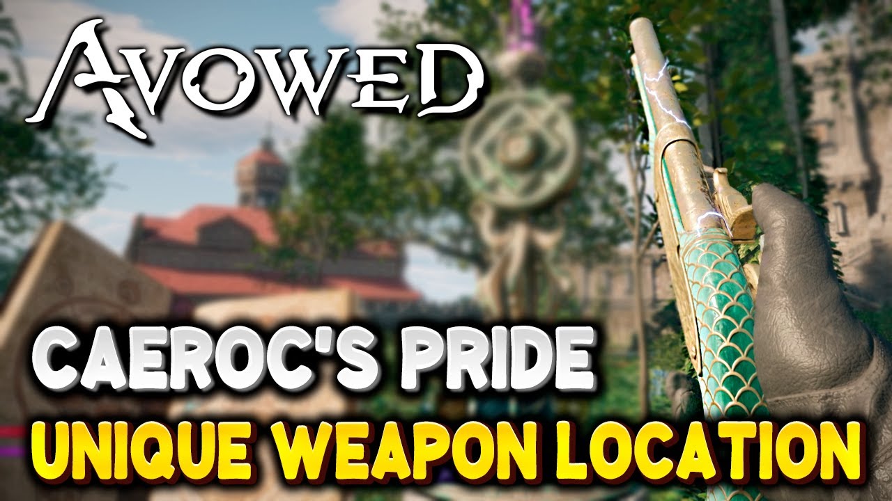 Avowed CAEROC'S PRIDE Unique Weapon Location (Best Early Pistol) - YouTube