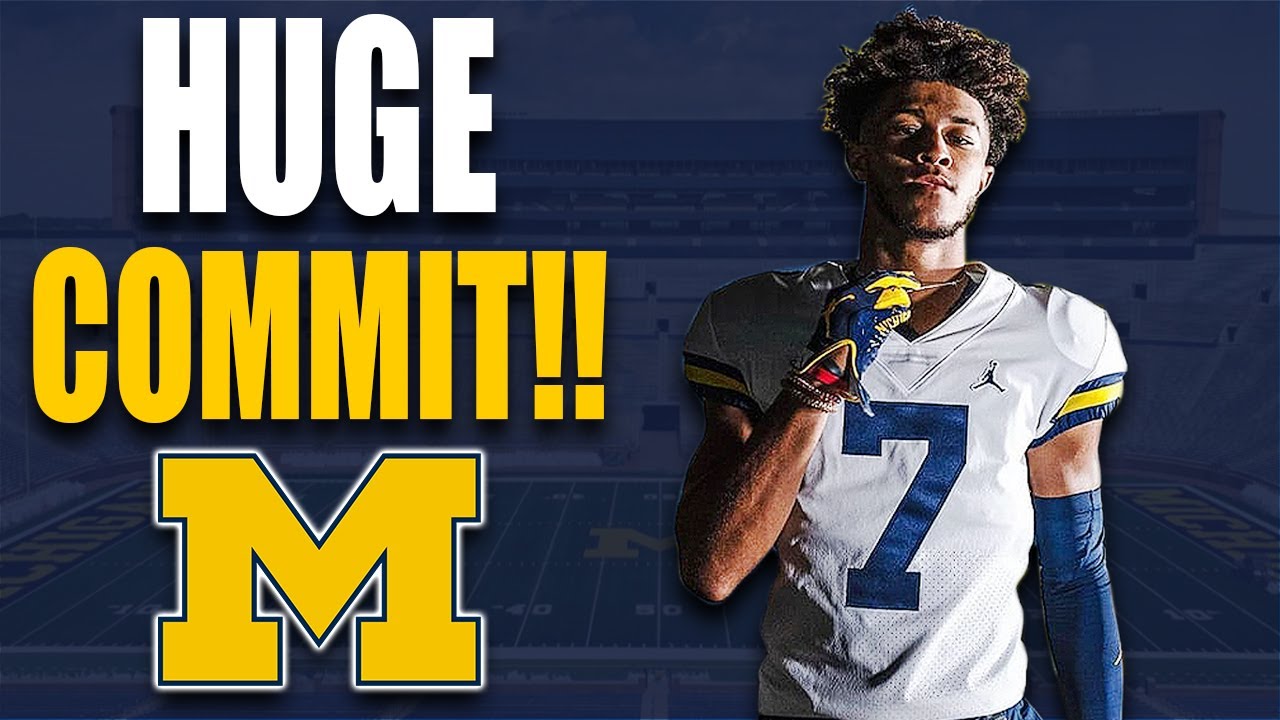 Michigan Lands HUGE Commitment From 4-Star LEGACY Recruit Channing ...