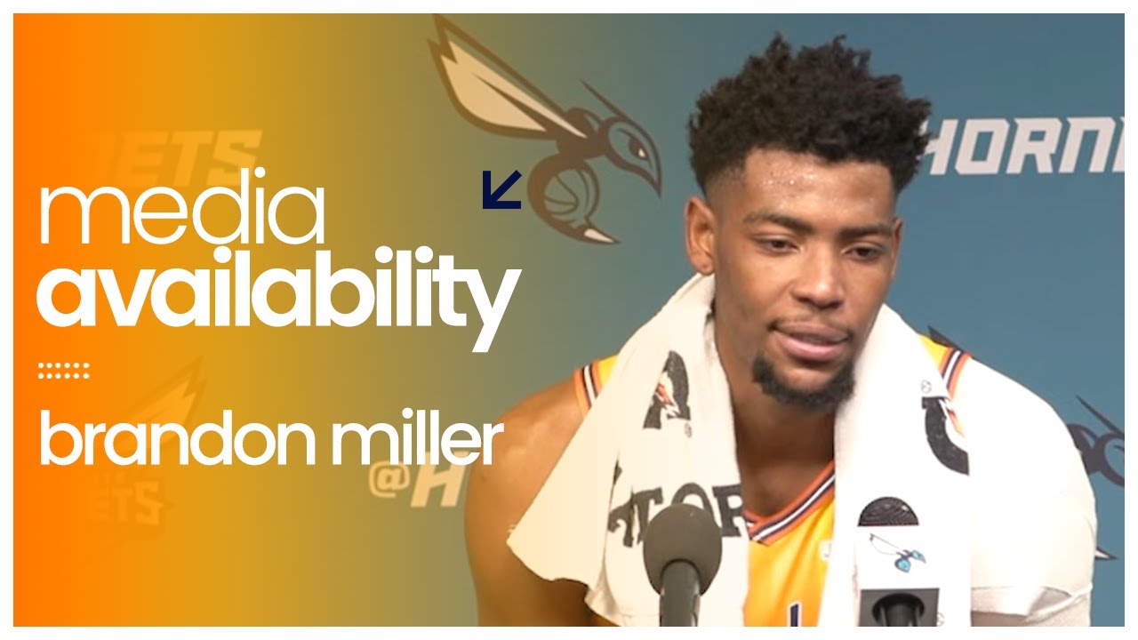 Hornets vs Warriors: Brandon Miller Postgame Media Availability | 12/31 ...
