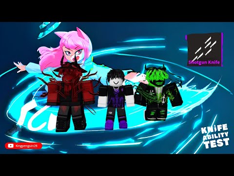 I used the shotgun knife in Roblox KAT - YouTube