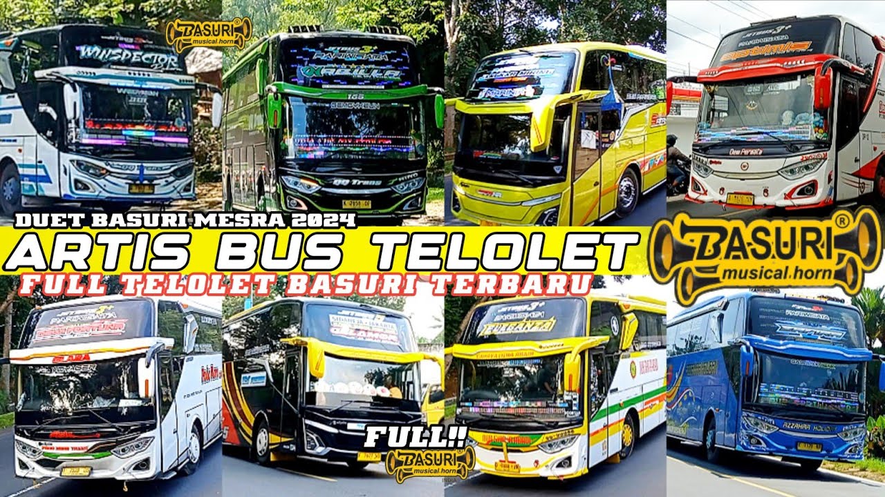 ARTIS BUS TELOLET BASURI || DUET MESRA 2024 BUS WINSPECTOR NABILLA DEWI ...