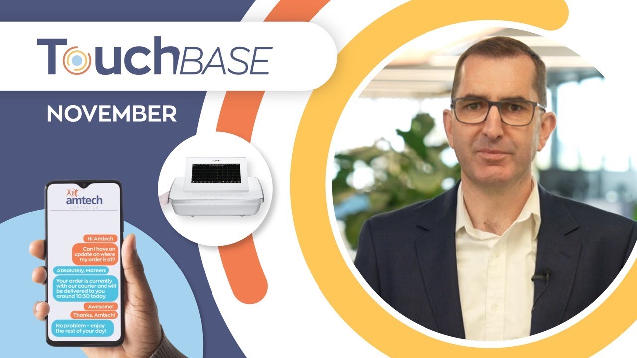 Amtech Medical TouchBase November 2023 - YouTube