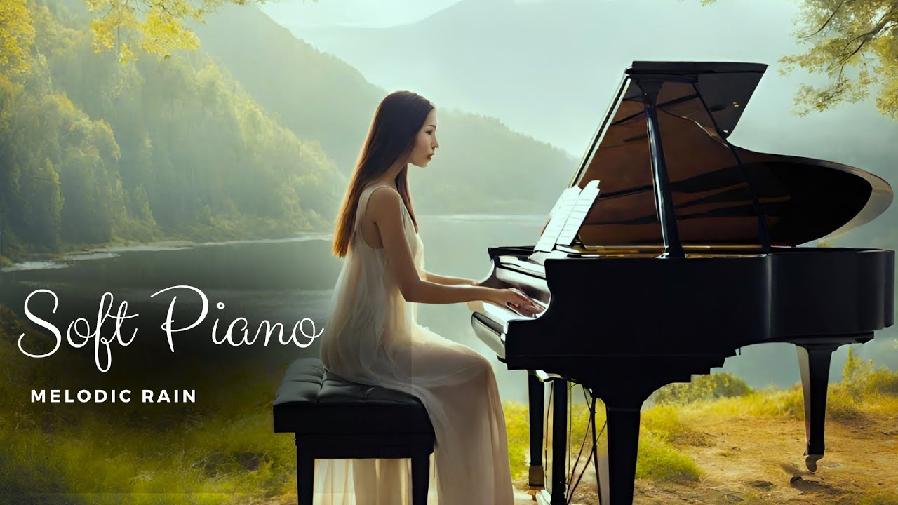 Soft Piano music for deep sleep, stress relief, relaxation, Study, Calm ...