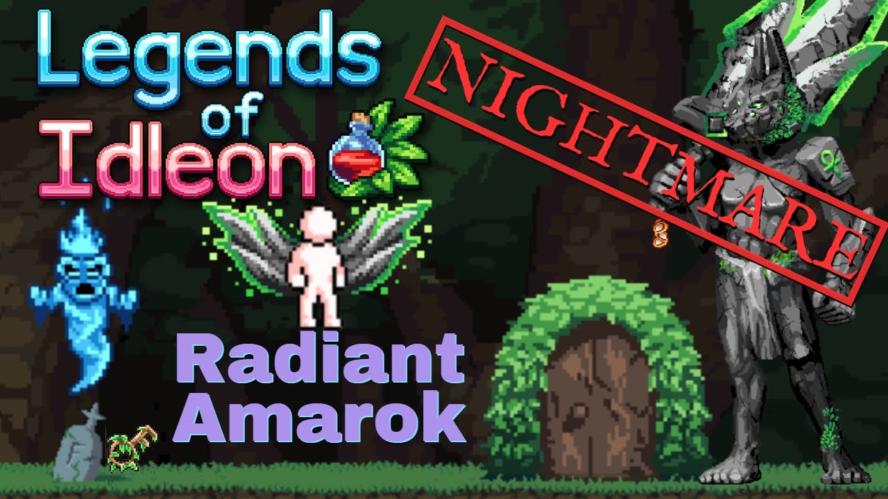 Legends of Idleon - World 1 Nightmare Boss & New Wings - Radiant Amarok ...