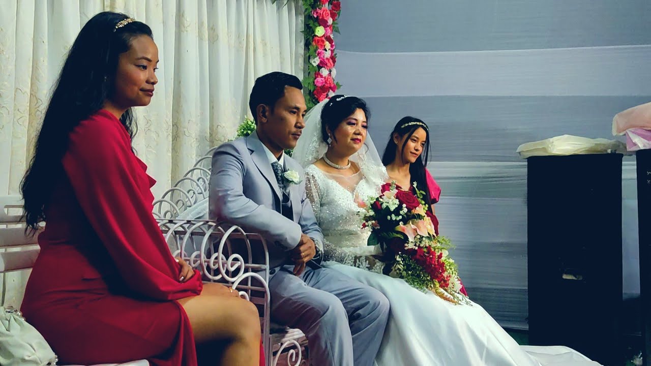 Sengat D Sangma Weds Raksana N Sangma/Wedding Vlog North Garo Hills Dainadubi - YouTube