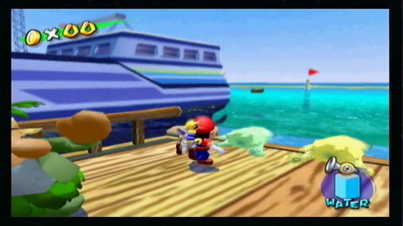 Let's Play Super Mario Sunshine Part 10: Squid Surfing For Red Coins ...