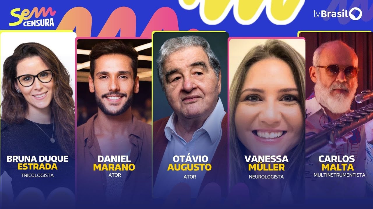 🔴 SEM CENSURA RECEBE OTÁVIO AUGUSTO, DANIEL MARANO, CARLOS MALTA, BRUNA ...