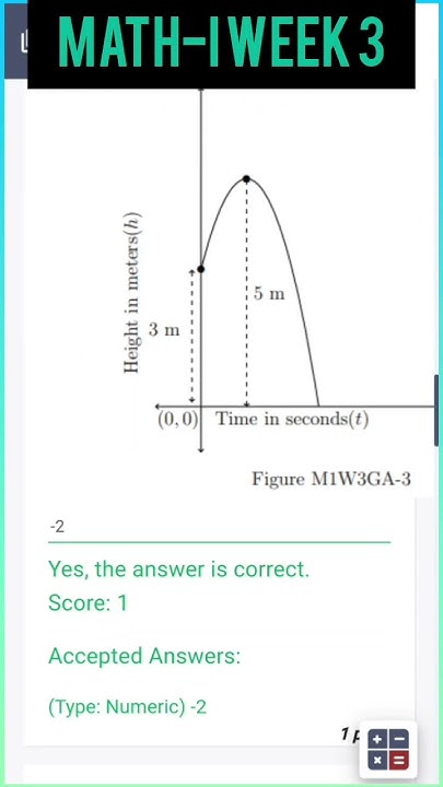 MATHEMATICS-I WEEK 3 GRADED ASSIGNMENT #iitm #gradedassignment - YouTube