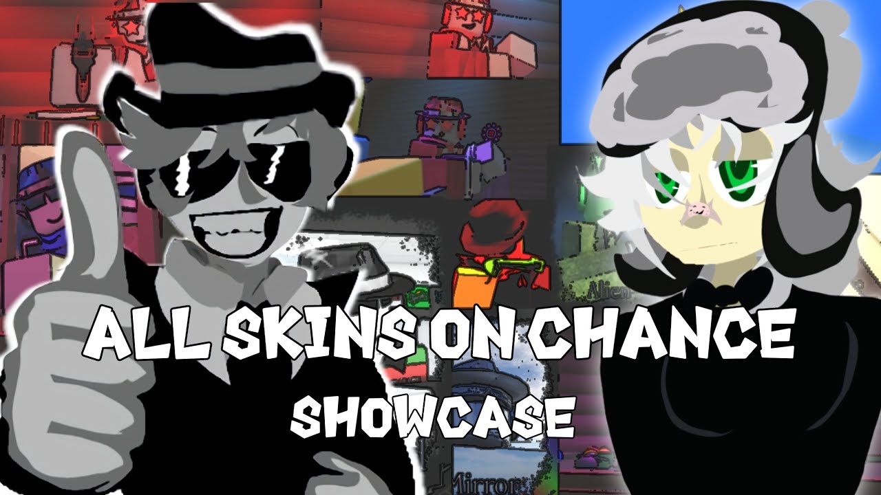 all skins on chance | roblox forsaken - YouTube