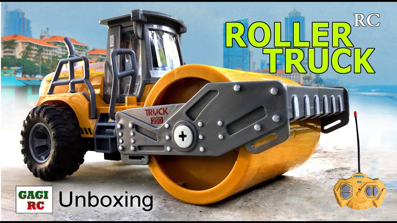 RC ROLLER TRUCK UNBOX | REMOTE CONTROL ROLLER TRUCK - YouTube