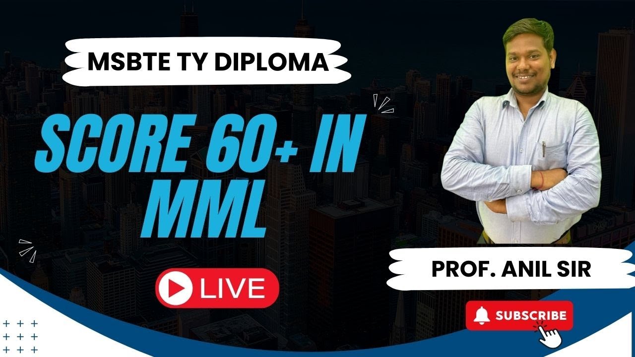MML1 | SY DIPLOMA - CO/IF/AIML BRANCH | Session 2 | K-Scheme 💻🚀 - YouTube