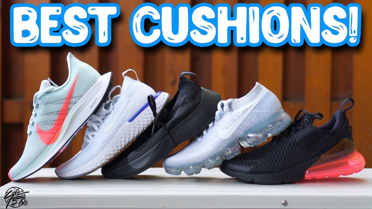 Top 5 Most Comfortable Cushions! React? ZoomX? Hovr? Boost? - YouTube
