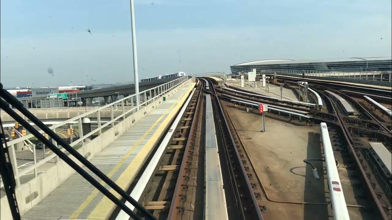 アメリカ エアトレインJFK フェデラルサークル~T1 到着 | USA AirTrain JFK Fed Circle ~ T1 Arrival @190803 - YouTube