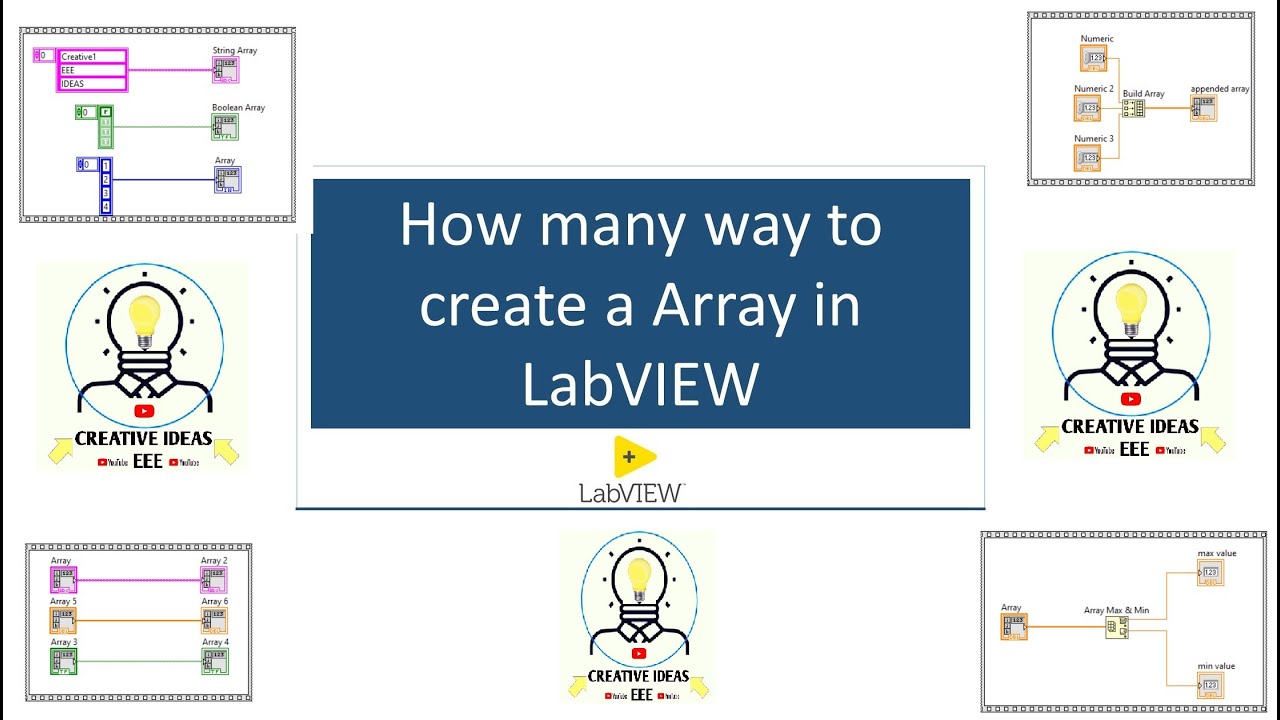 Array In Labview Arrayinlabview Arduino Labview Electronics Circuits Youtube 5677
