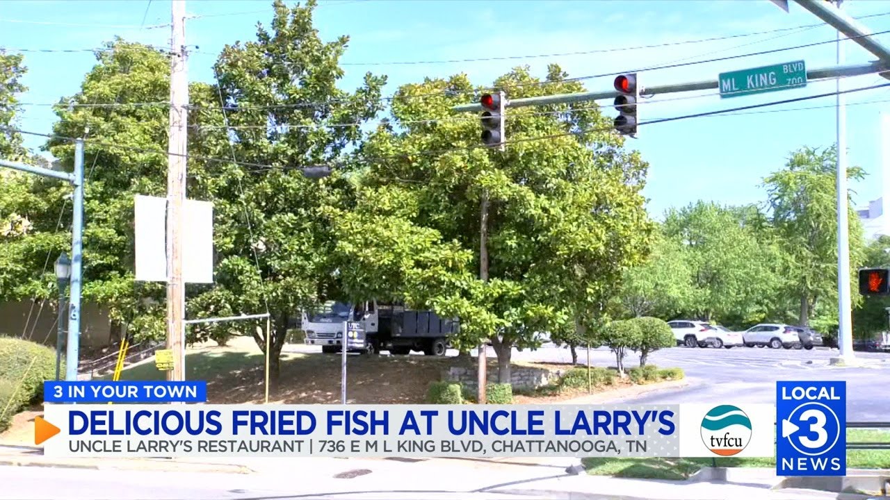 3 IN YOUR TOWN: Delicious fried fish at Uncle Larry's Restaurant - YouTube