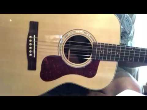 Guild OM 150 nice wood nice sustain - YouTube