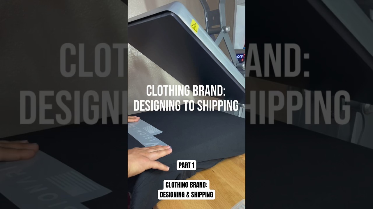 PART 1 of 2: Designing & Shipping merchandise from online clothing ...