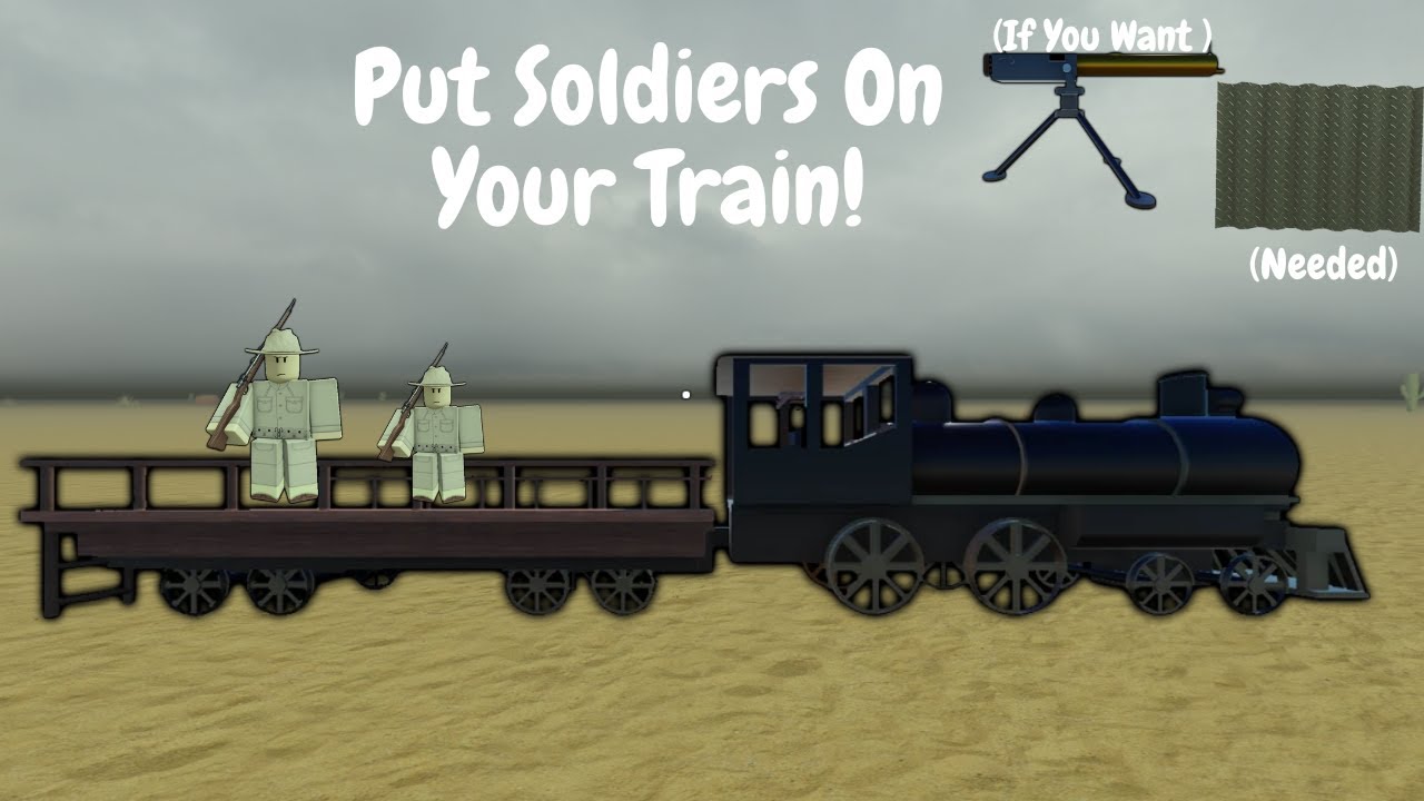 How To Keep Soldiers On Your Train! -Dead Rails - YouTube