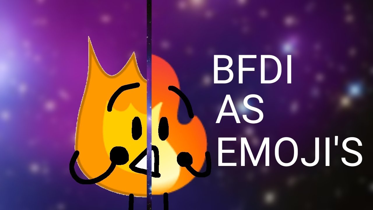 BFDI AS EMOJI'S - YouTube