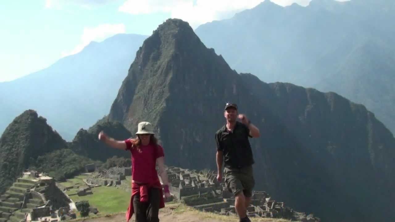 Yomping around the world at famous sights - YouTube