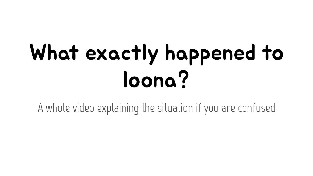 Where is loona now? - YouTube
