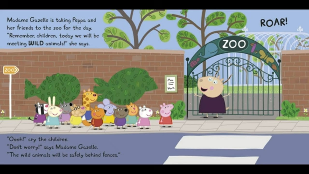 🐷PEPPA PIG AND THE DAY AT SNOWY MOUNTAIN and PEPPA PIG AT THE ZOO (kids ...